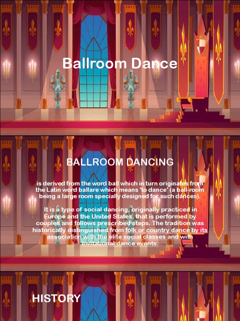 Ballroom Dance Reporting | PDF | Ballroom Dance | Social Dance