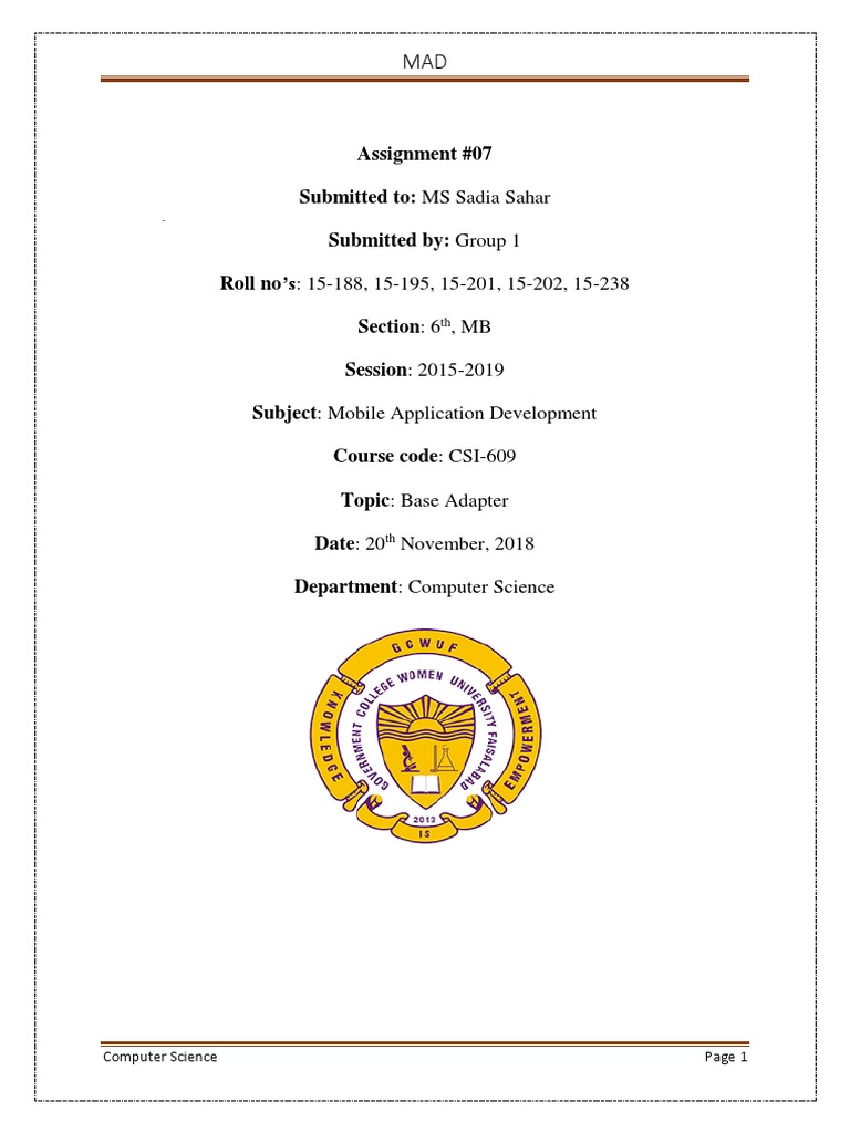 Customadapter Using Baseadapter Class Pdf Subroutine Array Data Structure