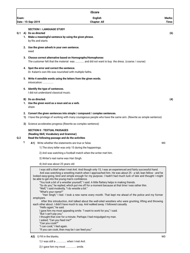 English | PDF | Poetry | Sentence (Linguistics)