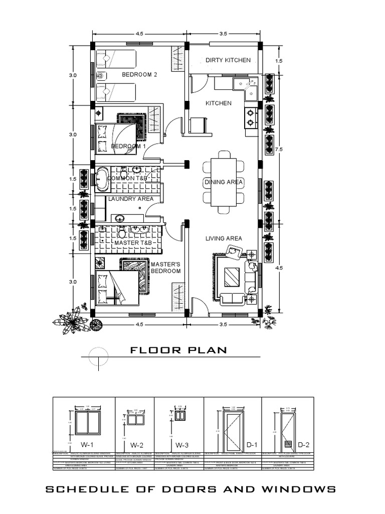 Floor Plan: Dirty Kitchen | PDF | Window | Culture Of Queensland