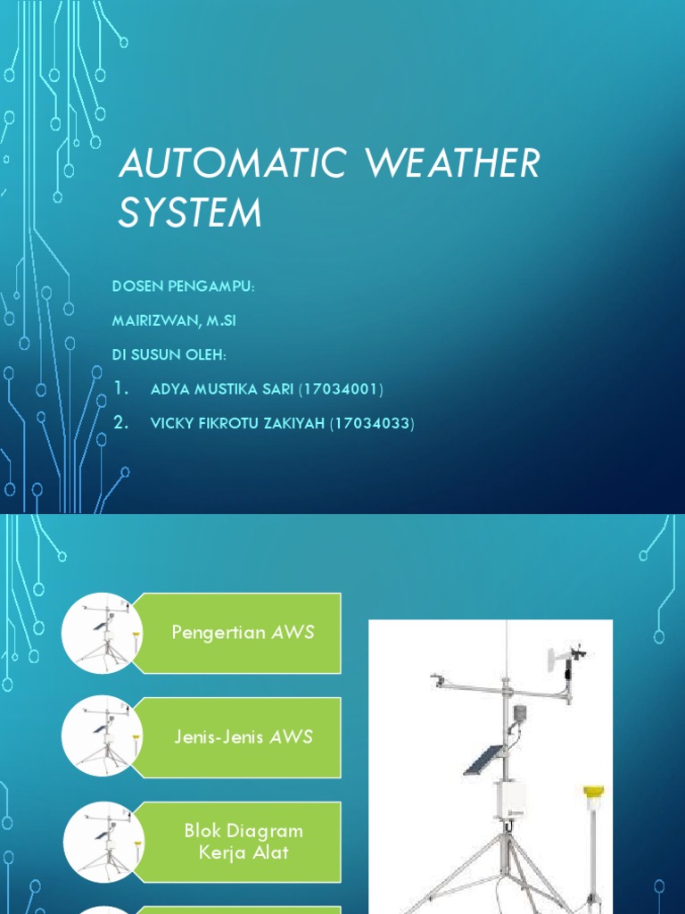 Automatic Weather System | PDF | Komputer