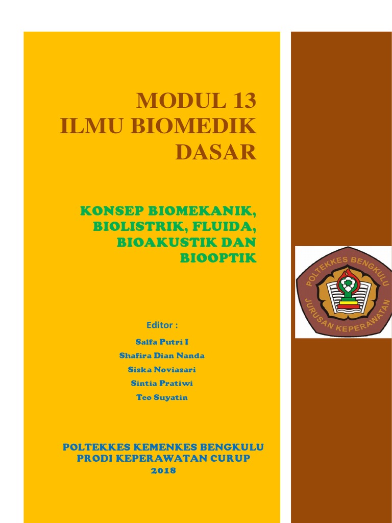 IBD - Cover Modul 13 Konsep Biomekanik, Biolistrik, Fluida, Bioakustik Dan Biooptik | PDF ...