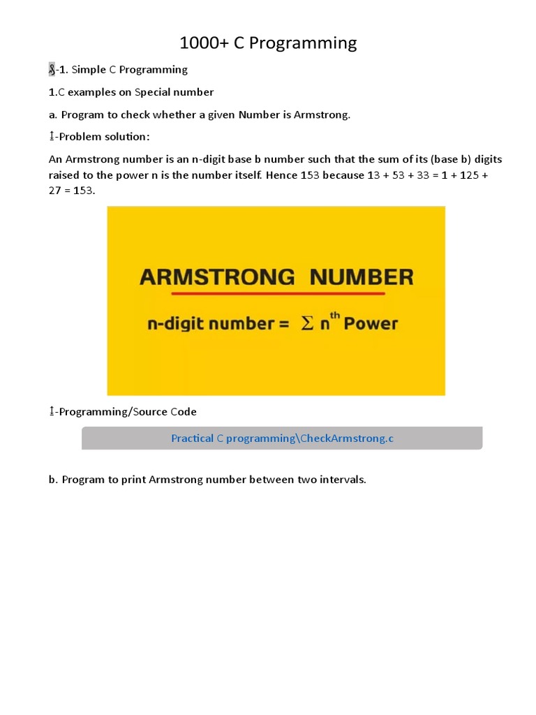 1000 C Programming PDF