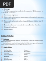 Holiday and Rest Day Pay Computation | PDF