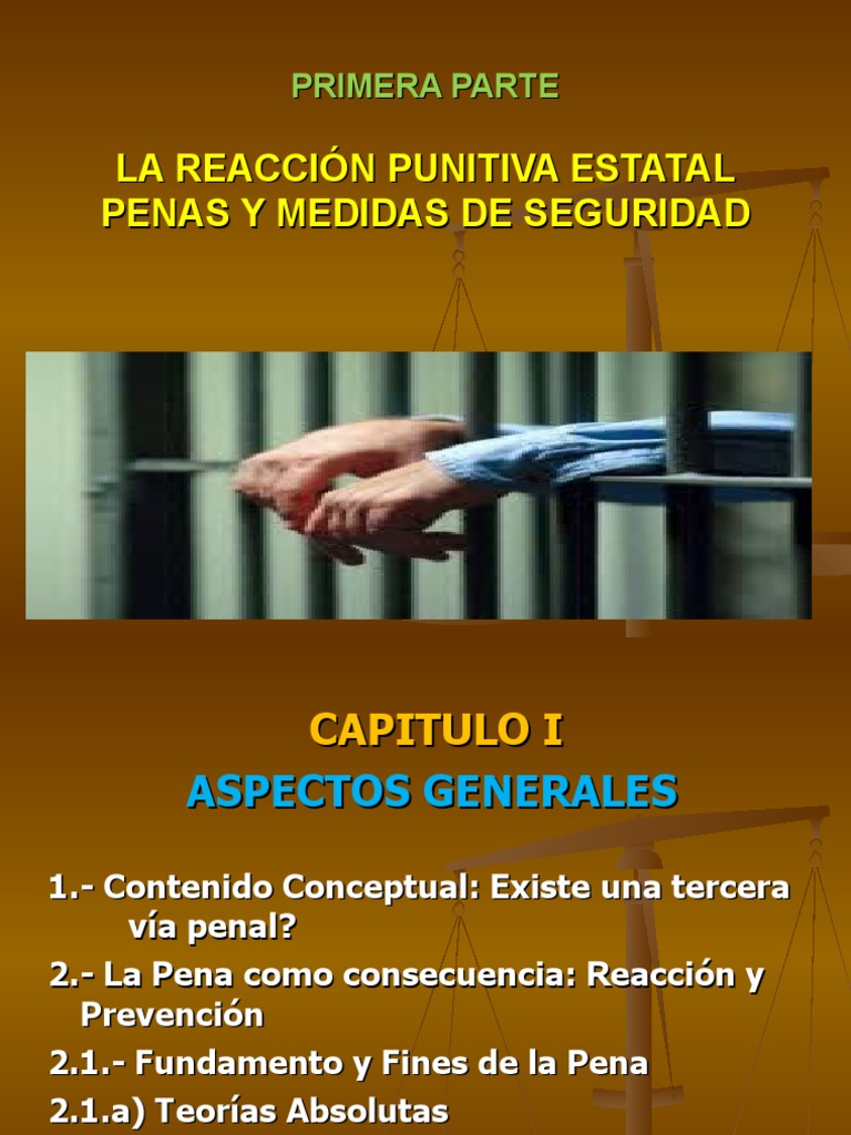 Penas Y Medidas De Seguridad Pdf Castigos Pena Capital 9931