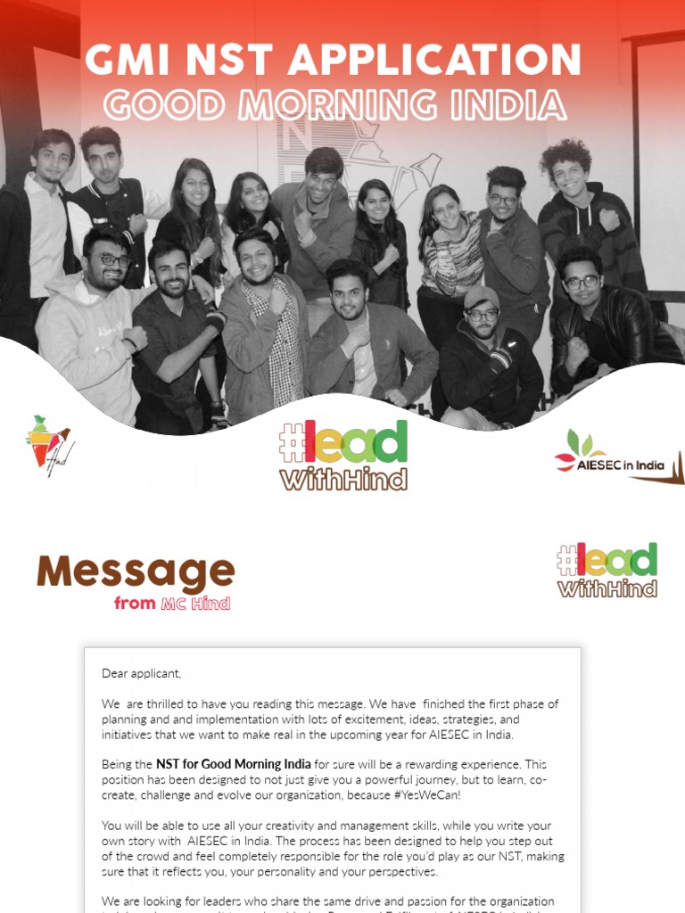 NST Application - Gmi | Download Free PDF | Data Analysis | Agile Software Development