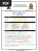 Application Form For A Community Based Organization (Cbo) | PDF ...
