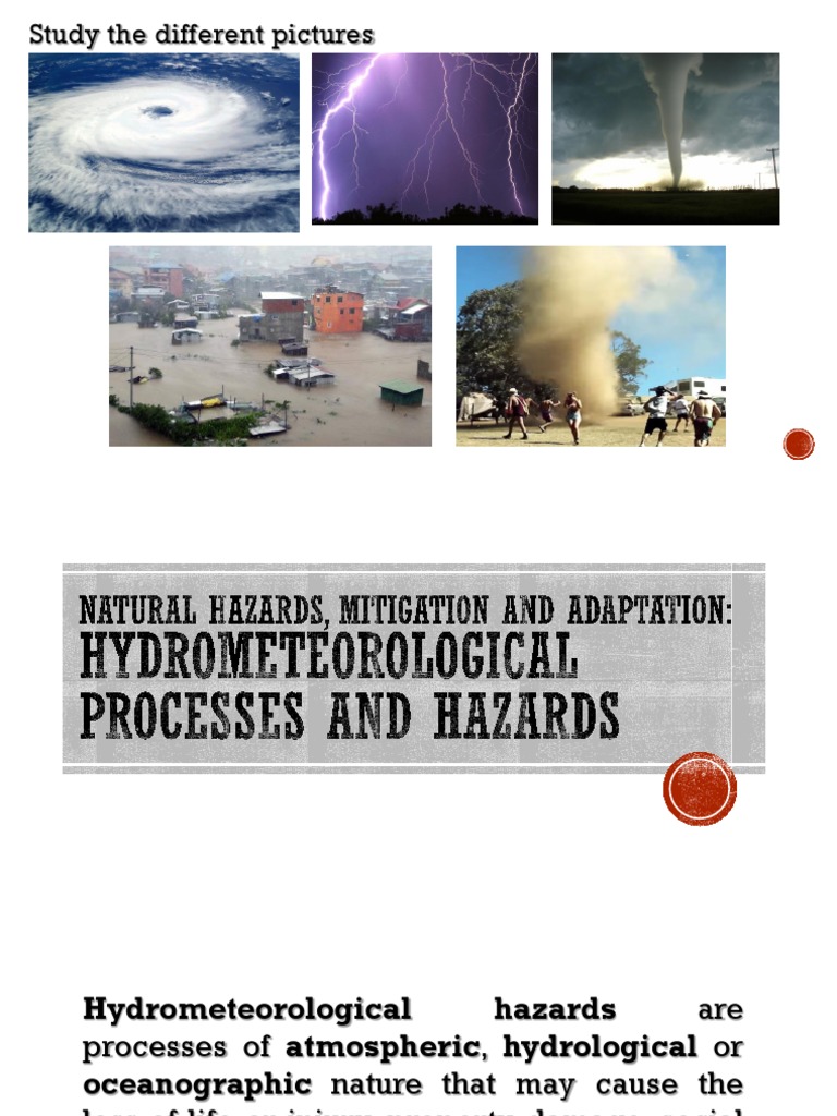 Hydrometeorological Hazards Overview Pdf
