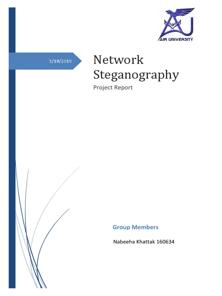Network Steganography Report | PDF | Network Packet | Internet Protocol ...