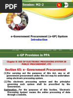 Electronic Government Procurement (e-GP) System: Supplier Manual | PDF ...