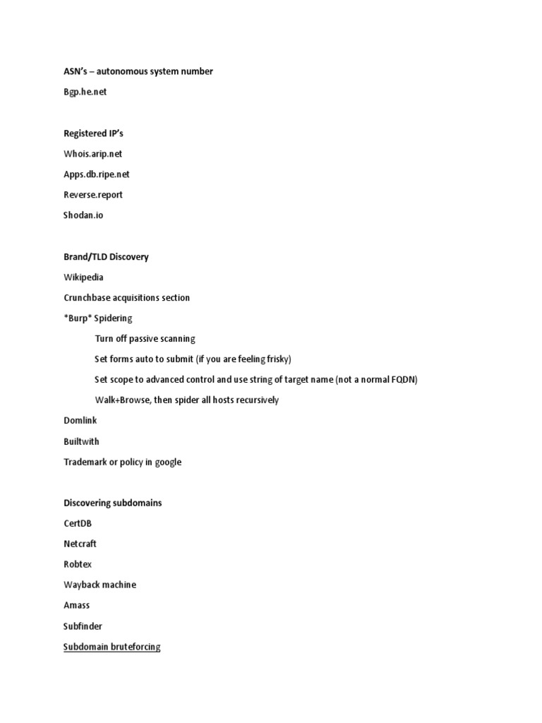 ASN's - Autonomous System Number | PDF