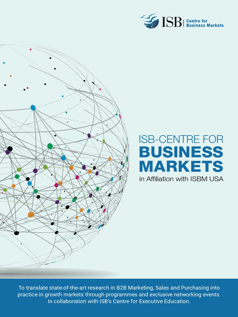 ISB CBM Brochure | Download Free PDF | Strategic Management | Marketing ...