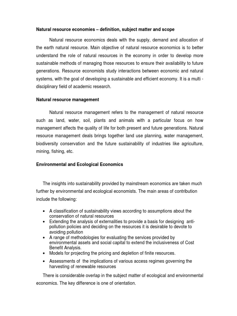 AgEcon479 PDF | PDF | Externality | Pareto Efficiency AgEcon479 PDF | PDF | Externality | Pareto Efficiency