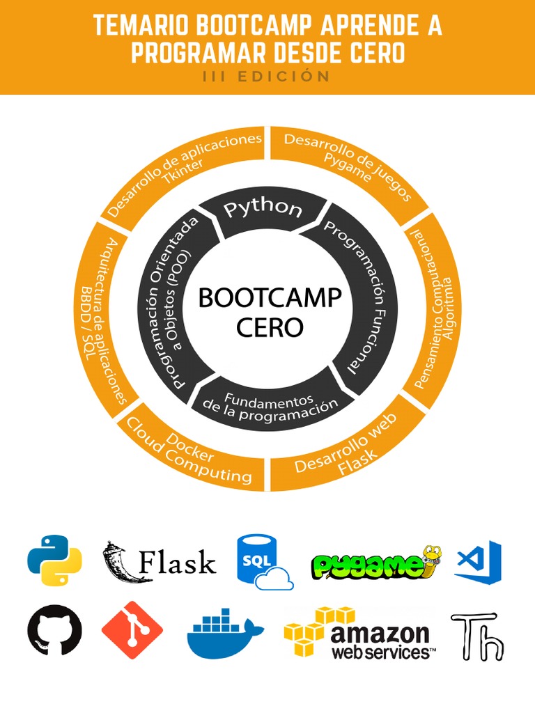 Bootcamp Desde Cero | PDF | Lenguaje de programación | Programación de computadoras