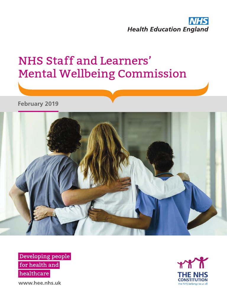 NHS (HEE) - Mental Wellbeing Commission Report | PDF | National Health ...