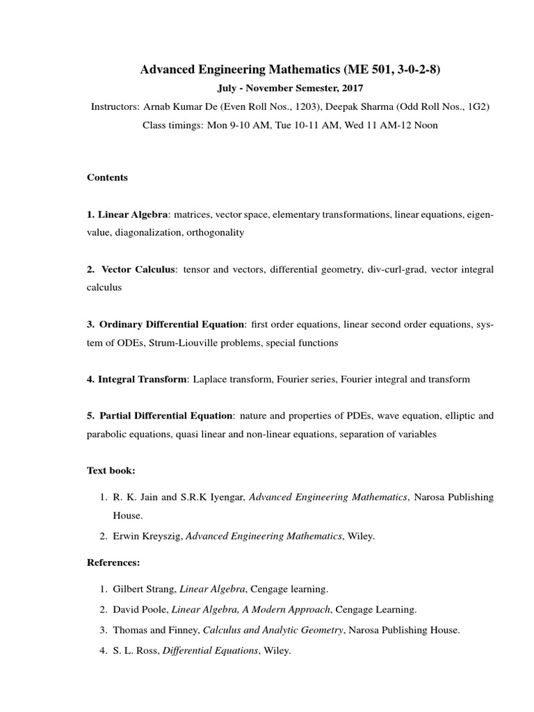 Course Content PDF | PDF | Science & Mathematics | Technology & Engineering