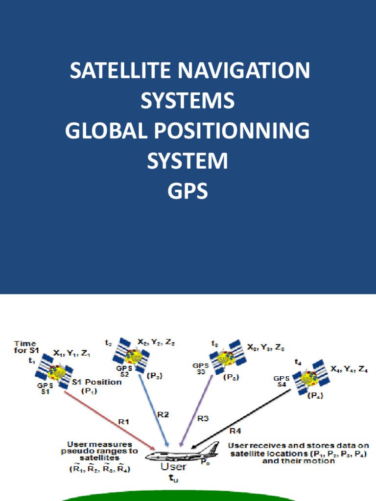 3.1 Principales of GPS 29.9 | PDF | Global Positioning System | Navigation