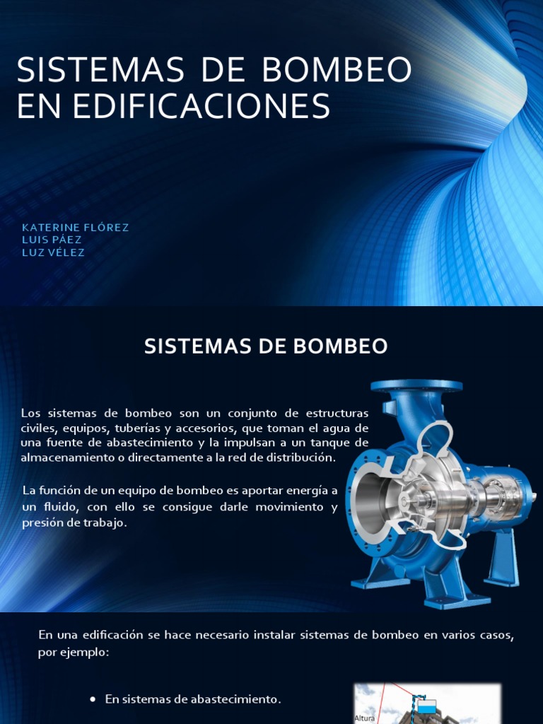 Sistema de Bombeo | PDF | Bomba | Tanques