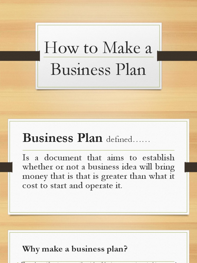 Business Plan Presentation | PDF | Pricing | Business