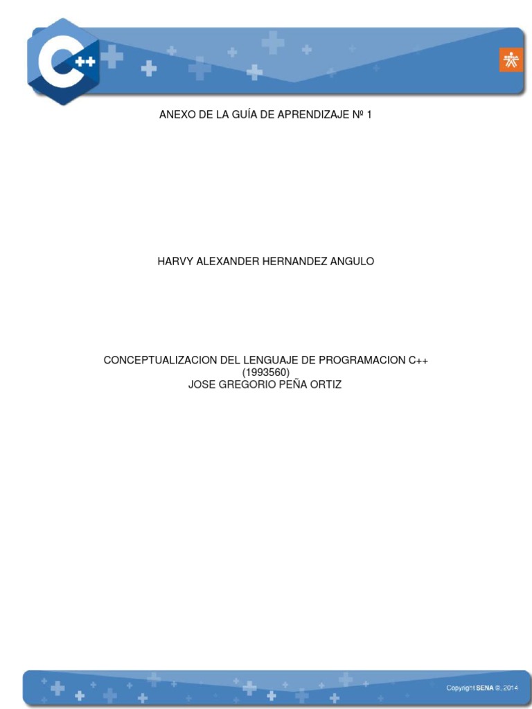 Mapa Conceptual Generalidades y Componentes Básicos Del Lenguaje C++ ...