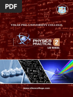 Ii Puc Physics - Practical Manual | PDF