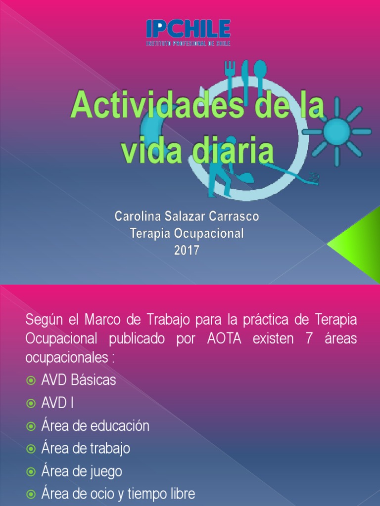 AVD | PDF | Higiene | Sicología
