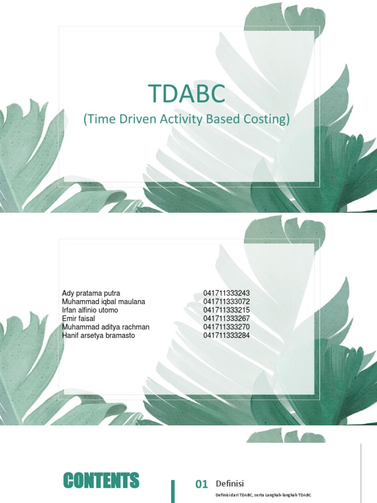 Tdabc | PDF | Komputer