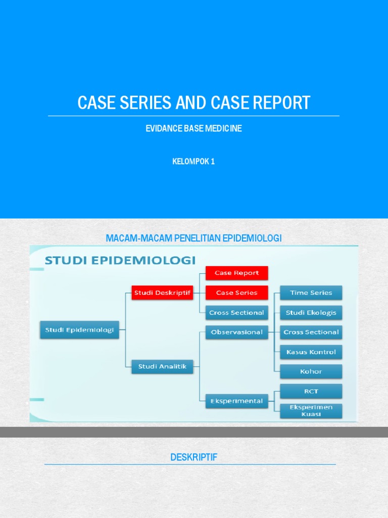 EBM Case Report Dan Case Series-1 | PDF