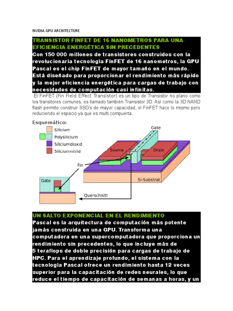 Nvidia Gpu Architecture | PDF | Unidad de procesamiento gráfico ...