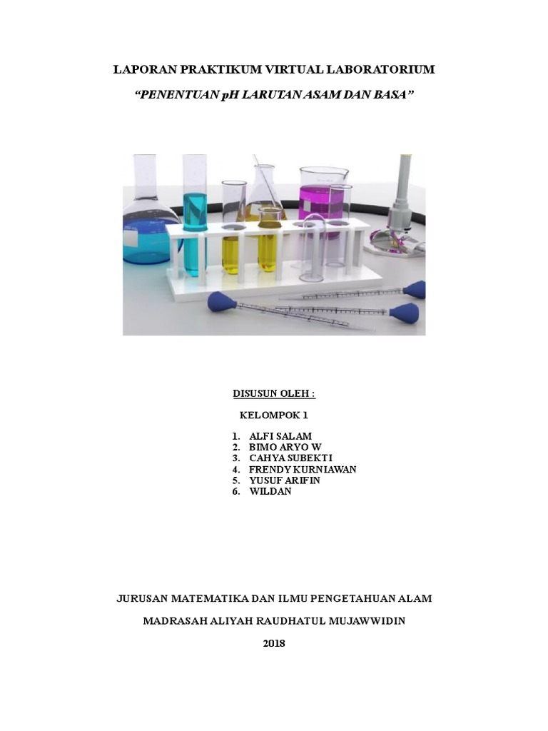 Laporan Praktikum Virtual Laboratorium | PDF