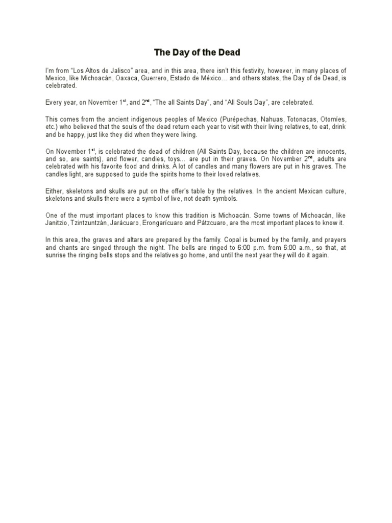 Day of The Dead | PDF