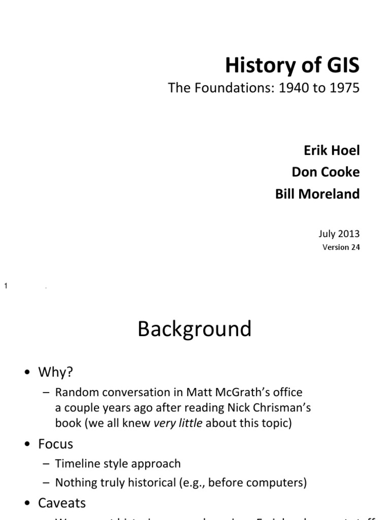 History of GIS | Download Free PDF | Geographic Information System | Moon