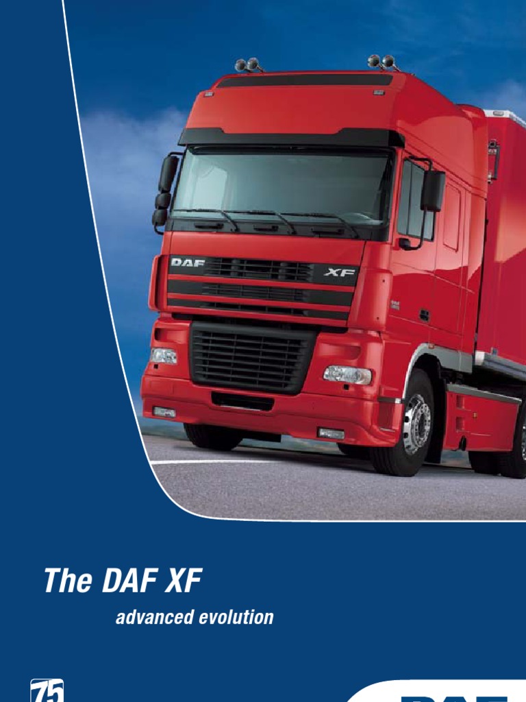 Daf XF | PDF | Transmission (Mechanics) | Diesel Engine