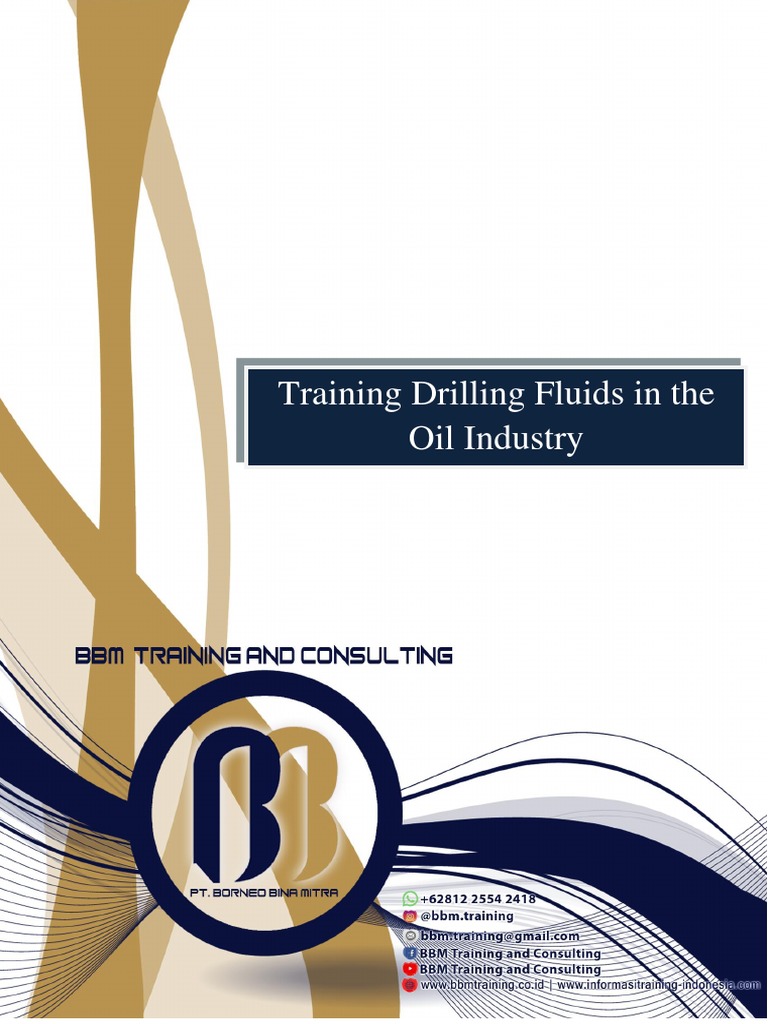 Training Drilling Fluids in The Oil Industry | PDF | Borehole | Petroleum