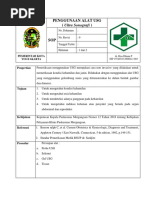 7.6.1.1 Sop Penggunaan Usg | PDF