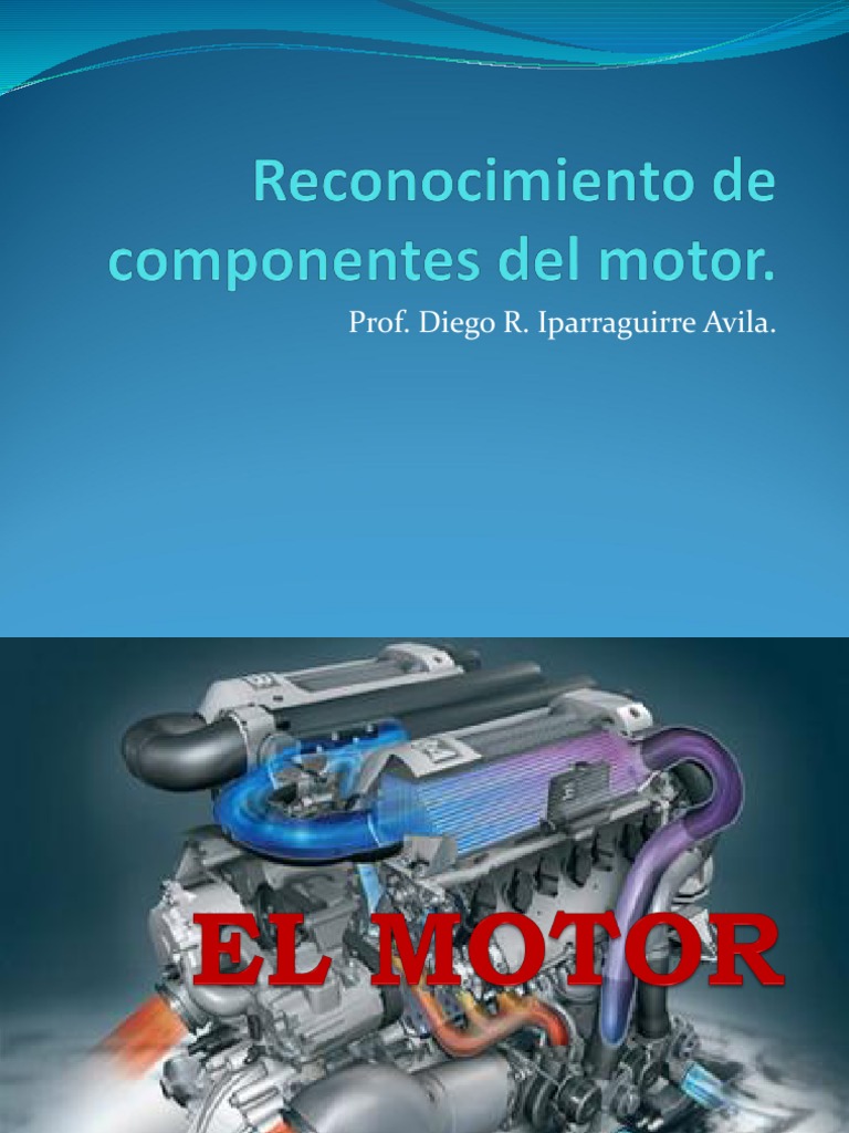 Componentes Del Motor Otto | PDF | Motor de combustión interna | Pistón