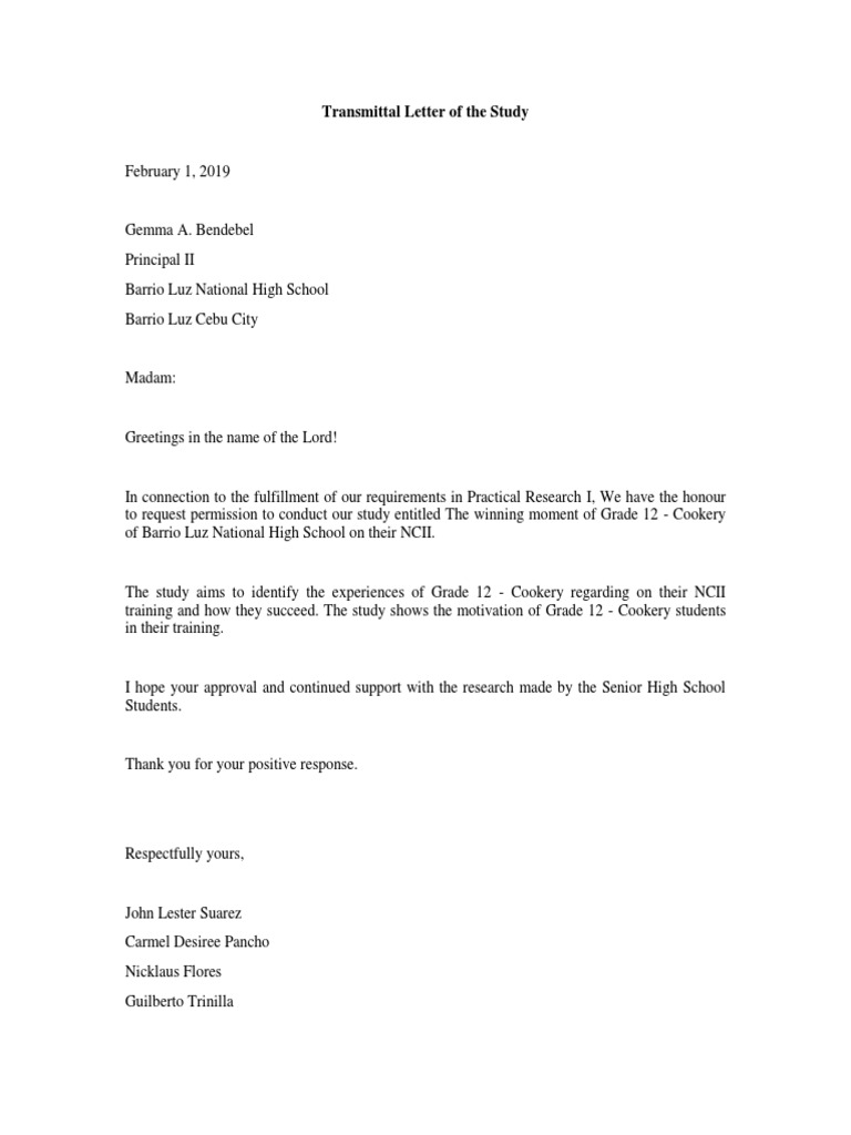 Request for Research Approval | PDF