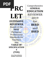 GEN-ED MATH LET Reviewer | PDF | Rectangle | Triangle