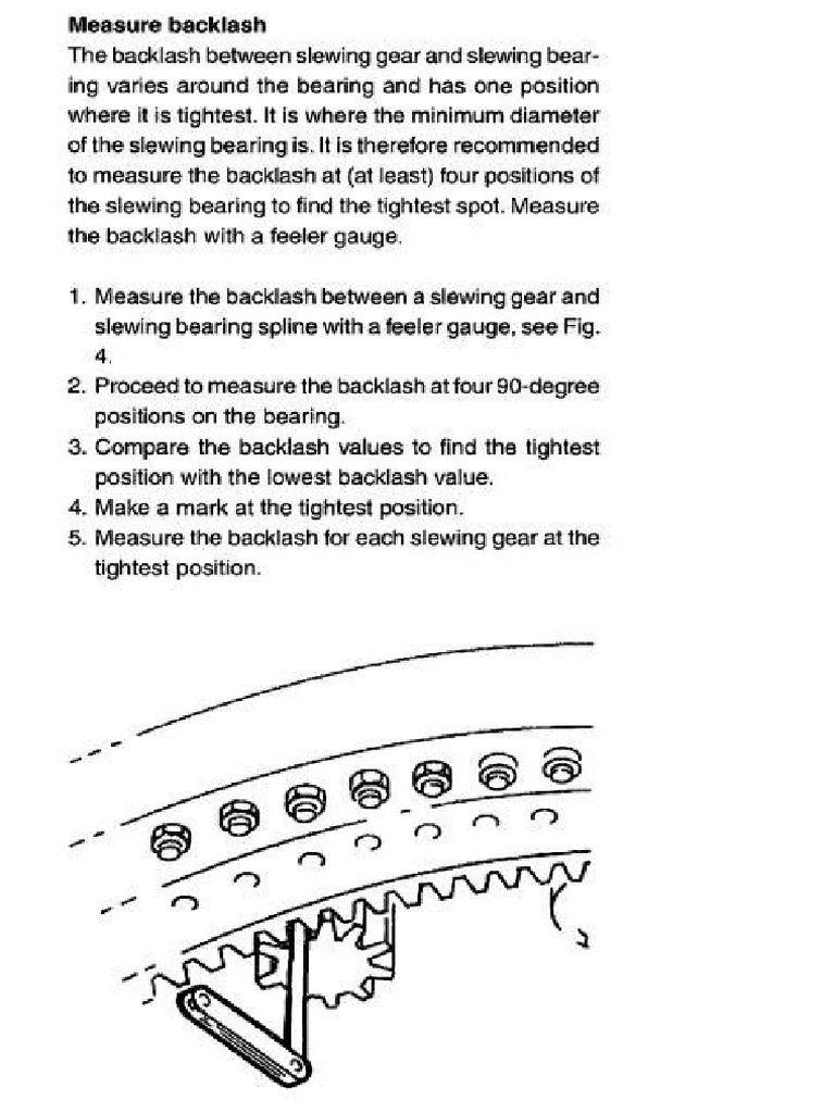Backlash Test | PDF