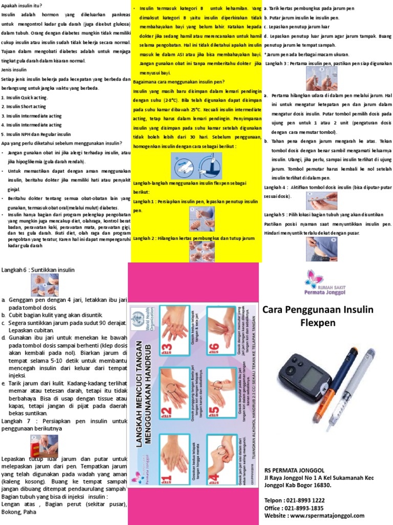 Leaflet Penggunaan Flexpen | PDF