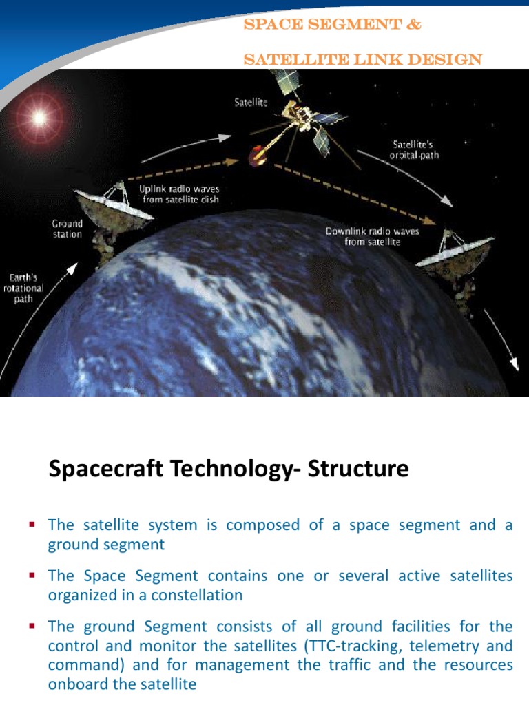 Satellite Link Design and Space Segment Overview | PDF | Attitude ...
