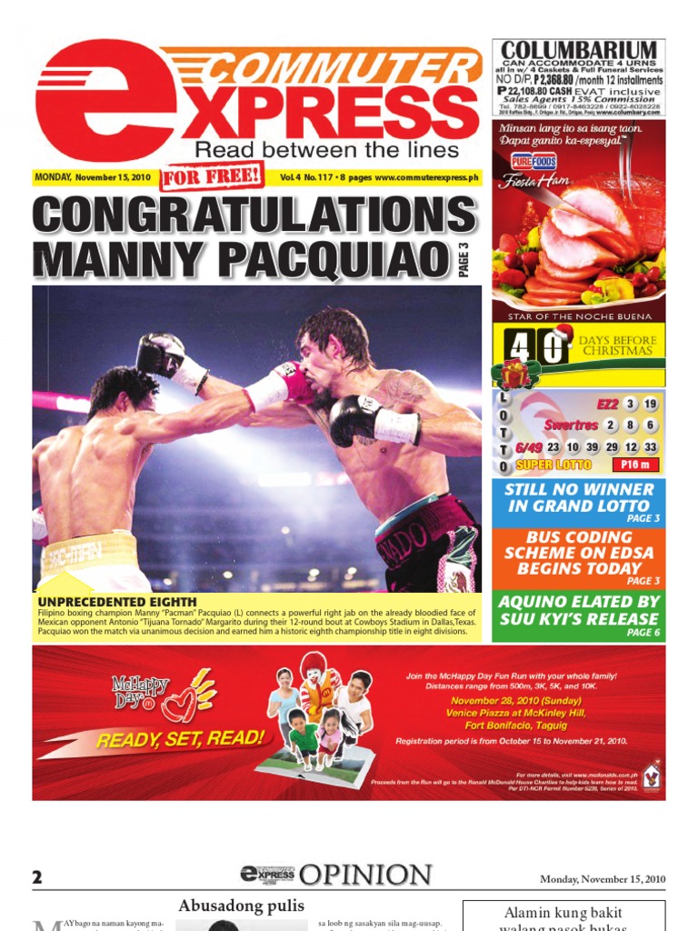 Commuter Express 11-15-2010 | PDF