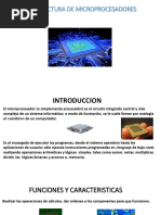 Diagrama Microprocesador | PDF | Unidad Central de procesamiento | Microprocesador