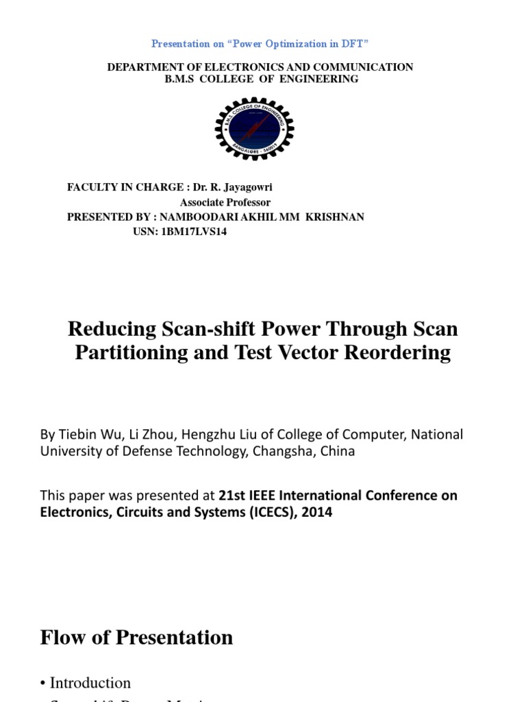 Power Optimization in DFT by ACO | PDF | Algorithms | Mathematical Concepts