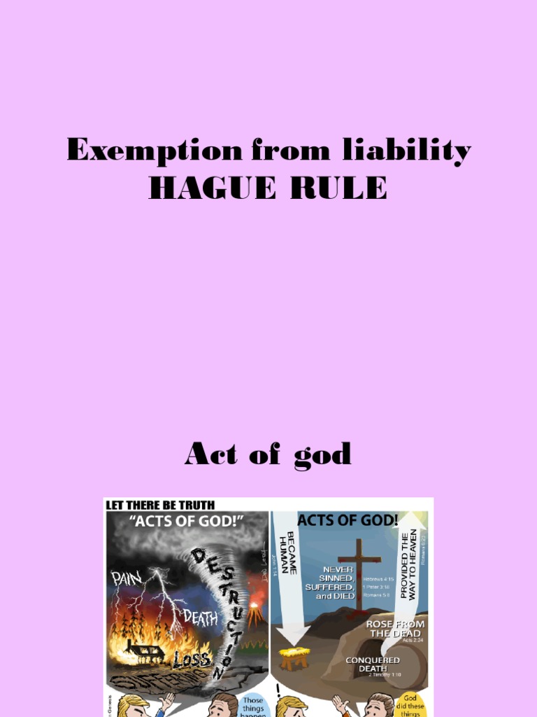 Exemption From Liability | PDF | Politics | Social Science
