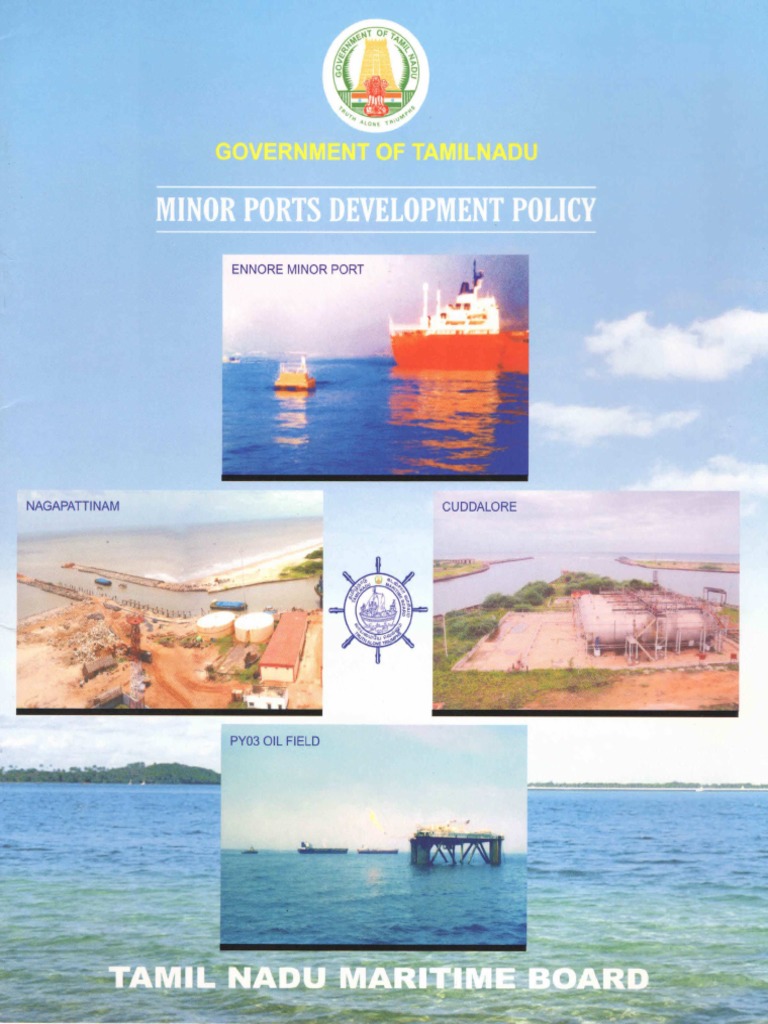 Minor Ports | PDF | Port | Tamil Nadu