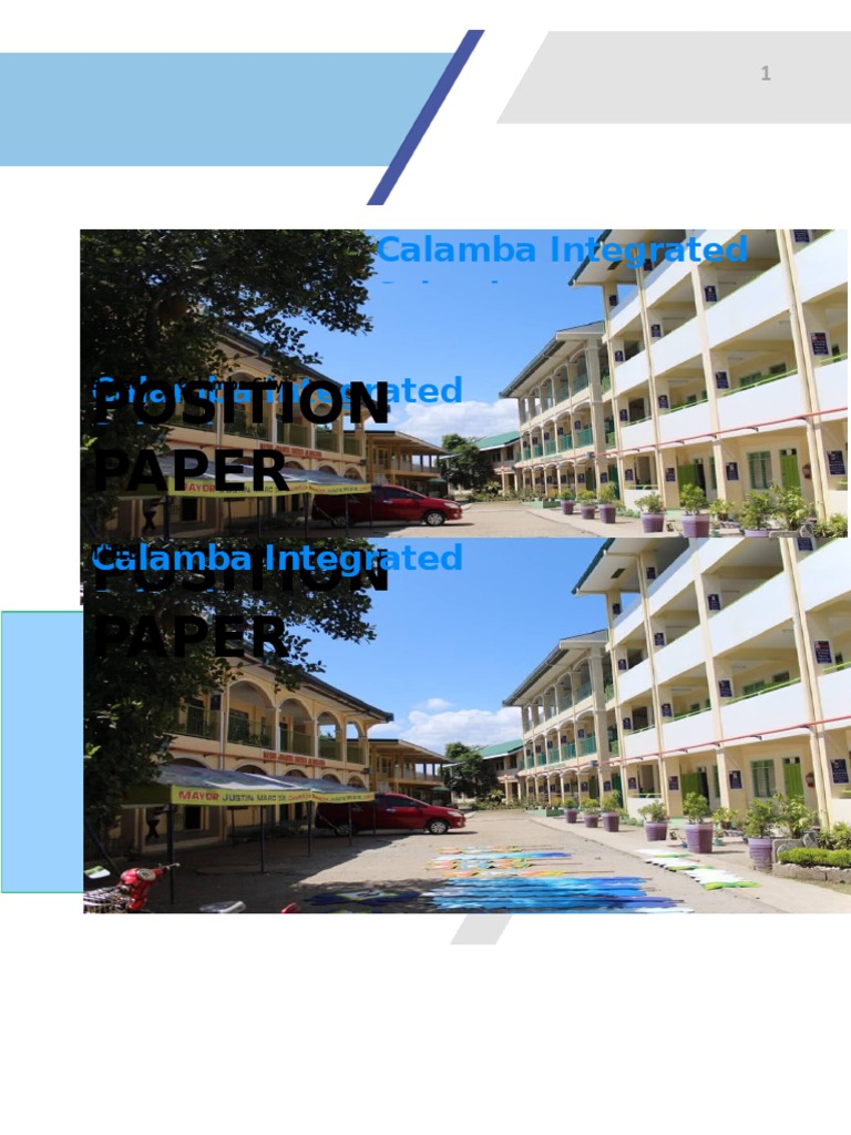 Calamba Integrated School Overview | PDF
