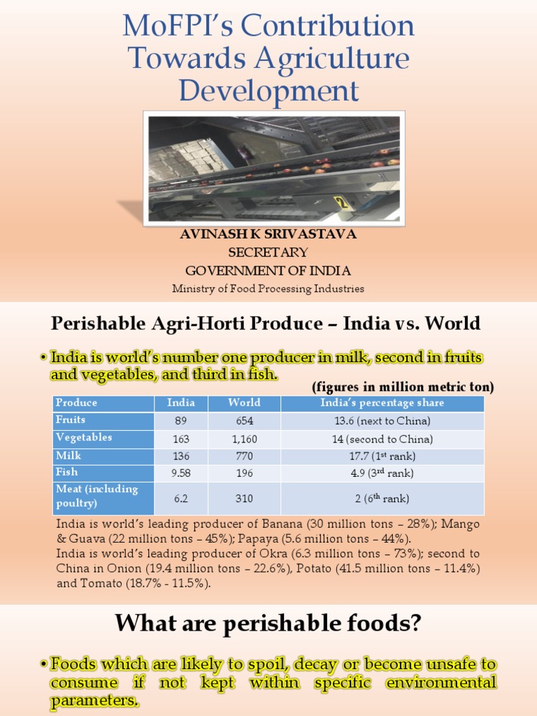 MOFPI | PDF | Food Preservation | Foods