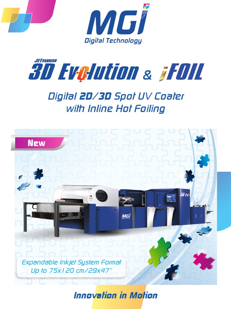 MGI JETvarnish 3D Evo | PDF | Workstation | Artificial Intelligence