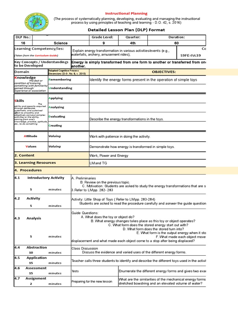 Energy Transformations in Simple Toys: A Hands-On Lesson in Mechanical ...